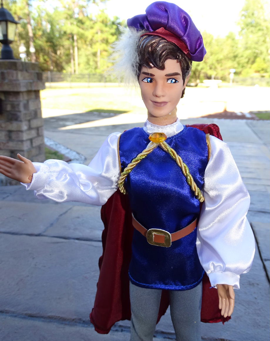 Prince Florian from Snow White 12" Doll!!