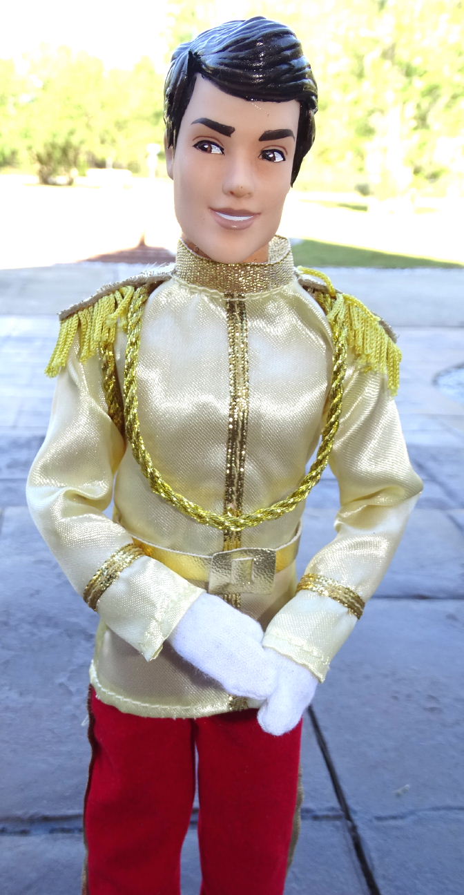Prince Henri from Cinderella 12" Doll!!