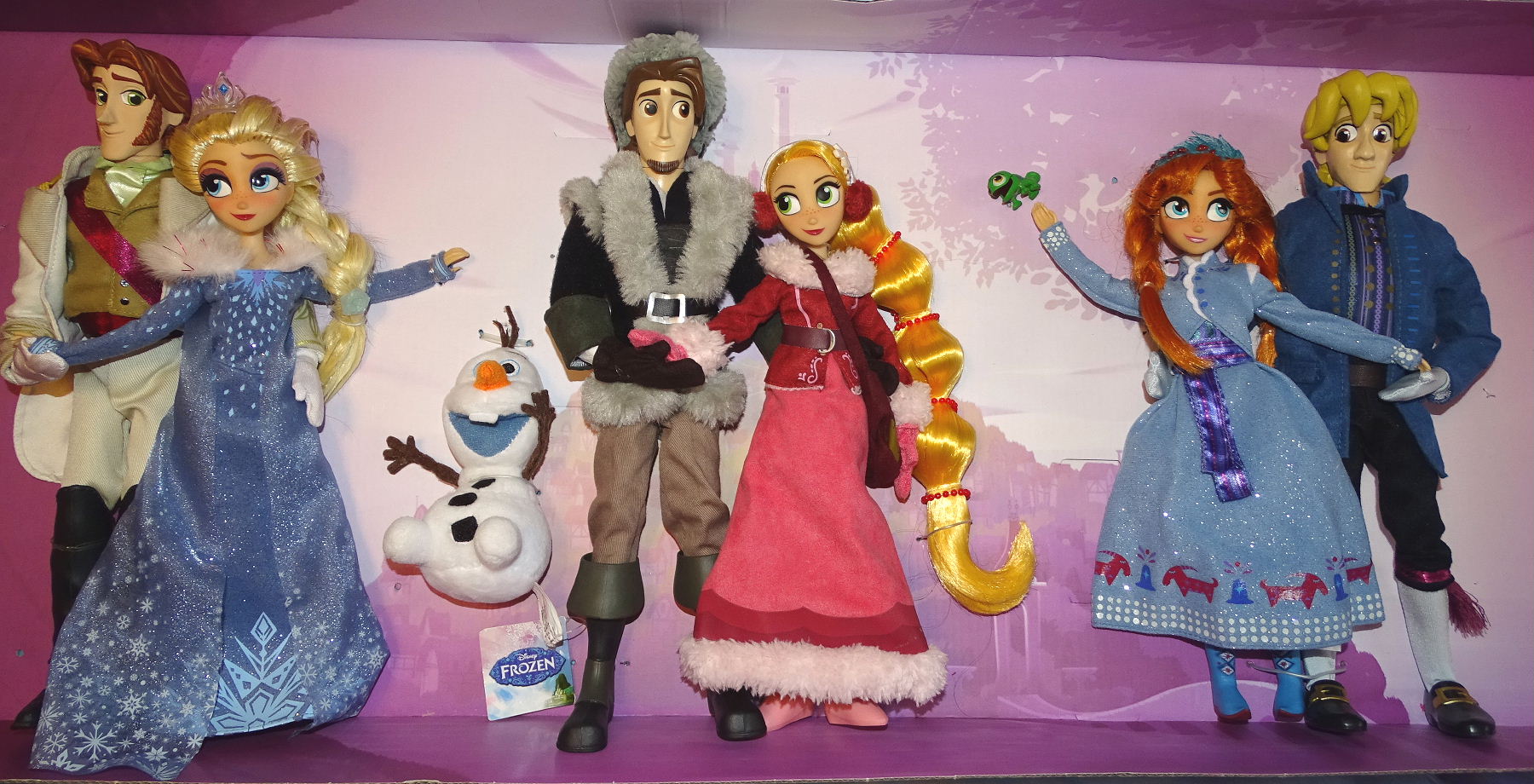 Tangled/Frozen BEA TV Series 11" Gift Doll Set